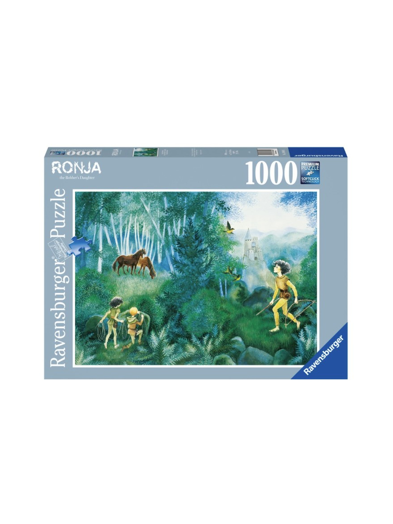 Buy Ronja Rövardotter 1000 Piece Colorful Puzzle Ravensburger - Astrid ...