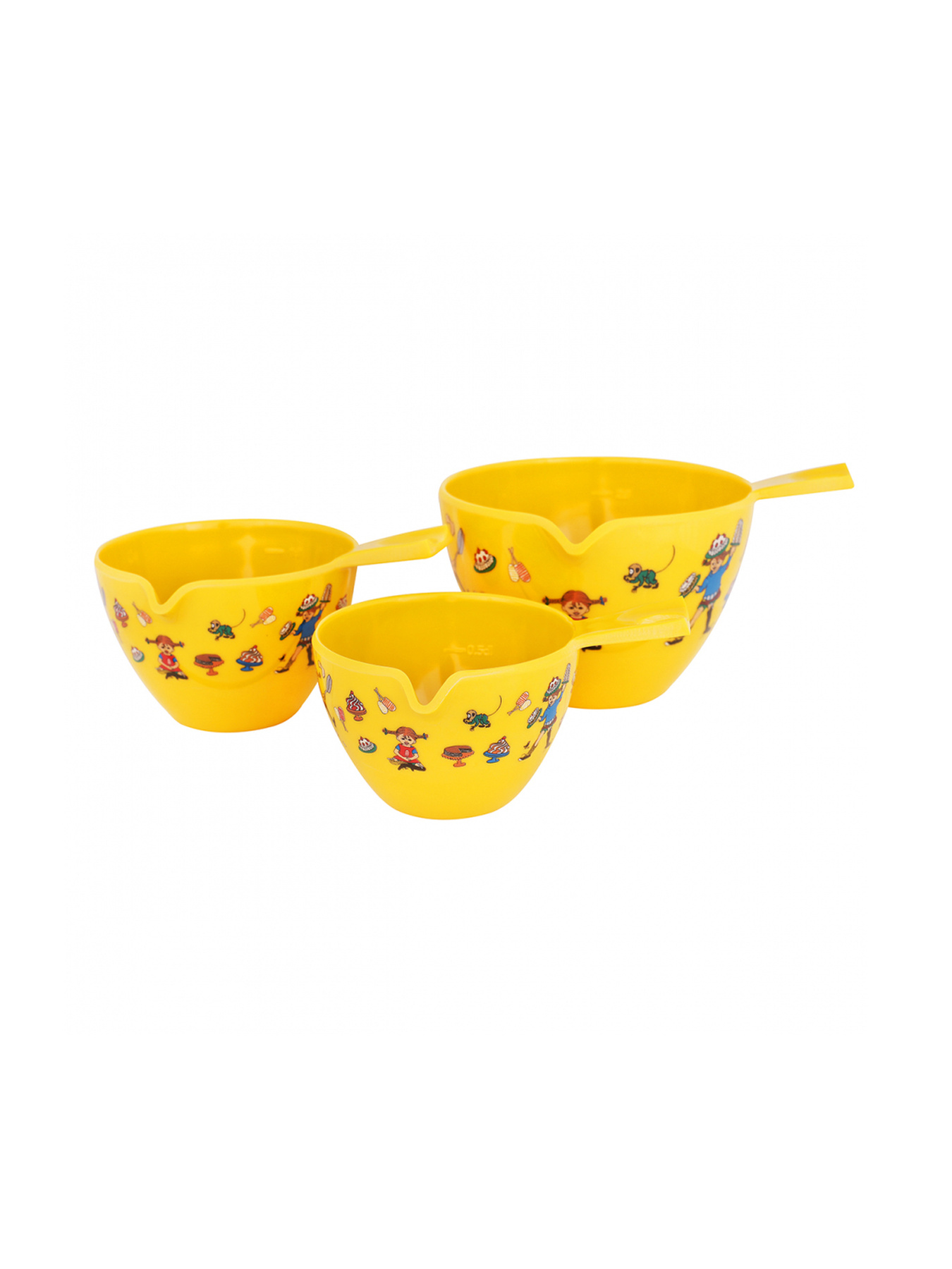 Messbecher-Set Pippi Langstrumpf, Deziliter - Astrid Lindgren