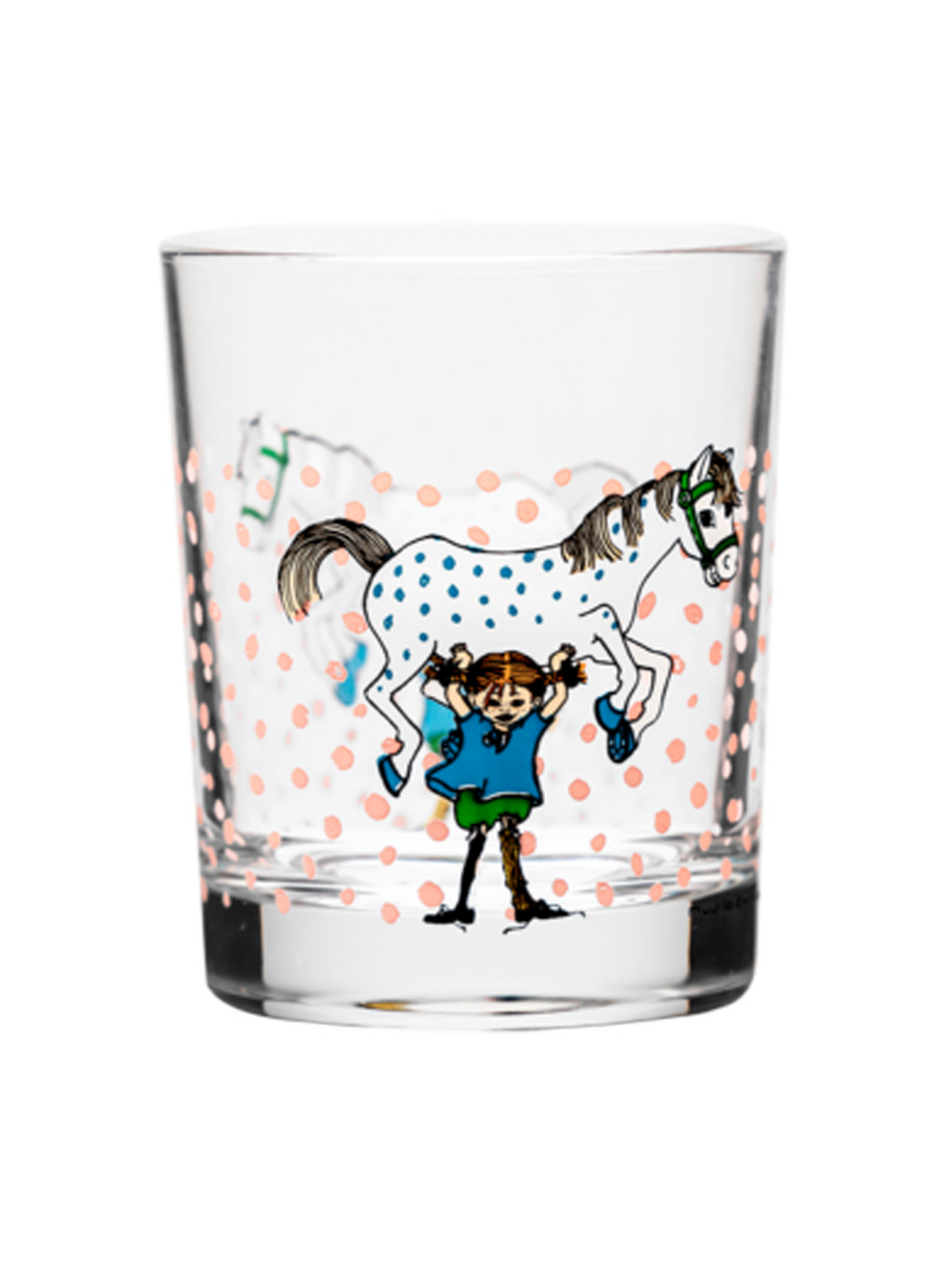 Buy Pippi and Lilla Gubben 20cl Glass - Cute & Practical! - Astrid Lindgren
