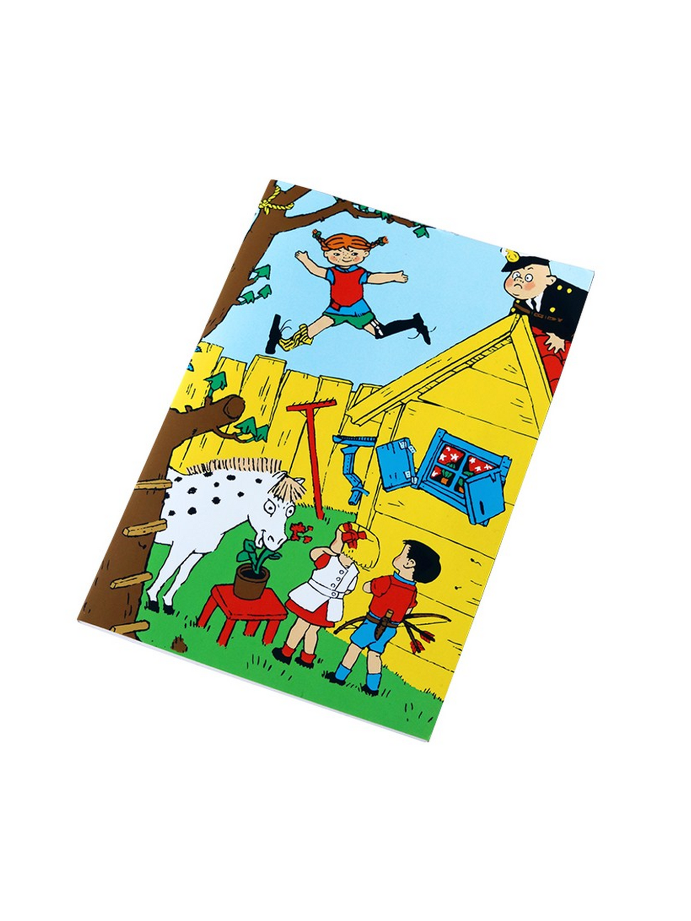 Buy A5 Pippi Notebook with Colorful Illustrations - Astrid Lindgren