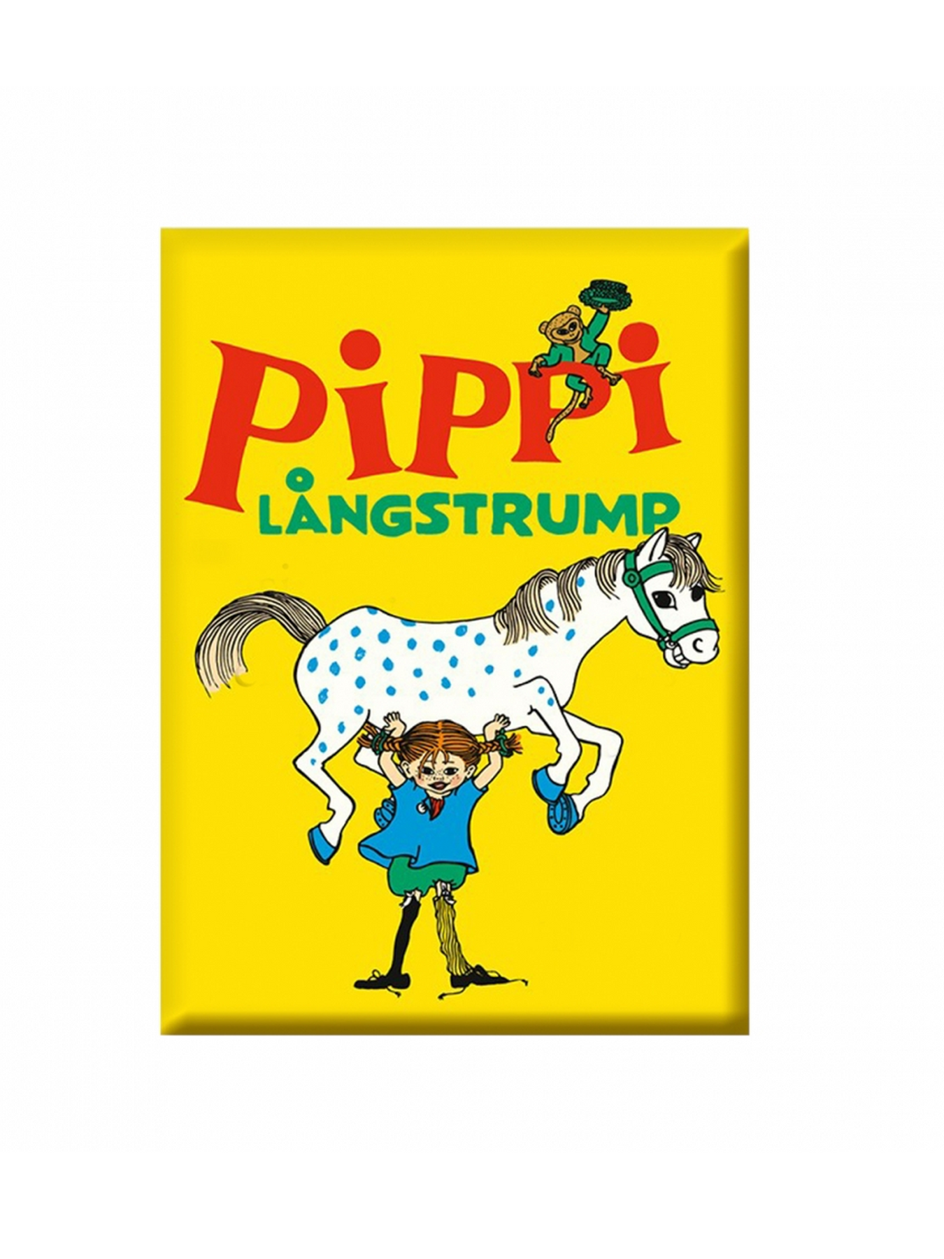 Köp Pippi Långstrump Magnet med Ingrid Vang Nyman-Illustration - Astrid ...