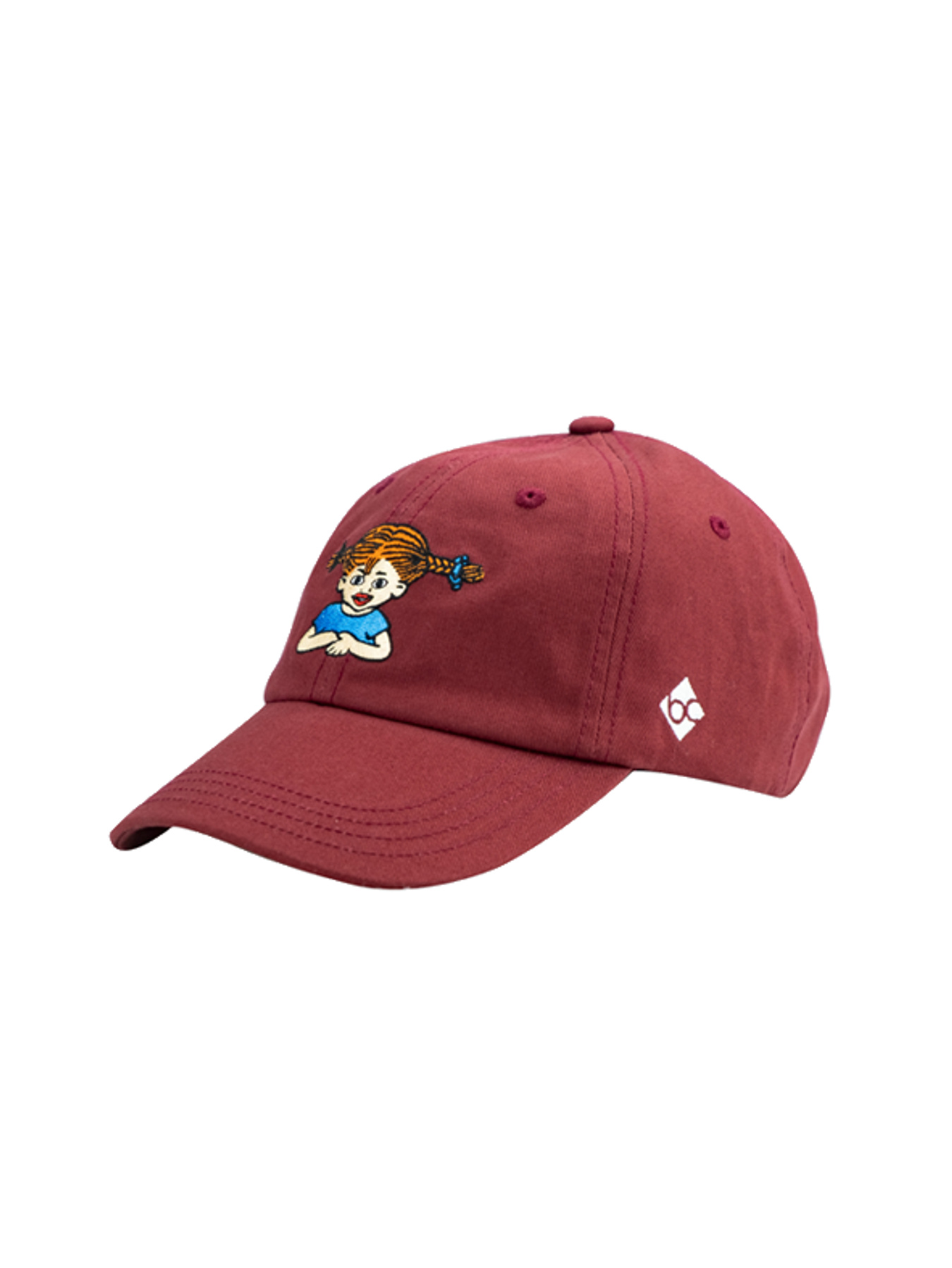 Buy Pippi Longstocking Burgundy Dad Cap for Adults - Astrid Lindgren