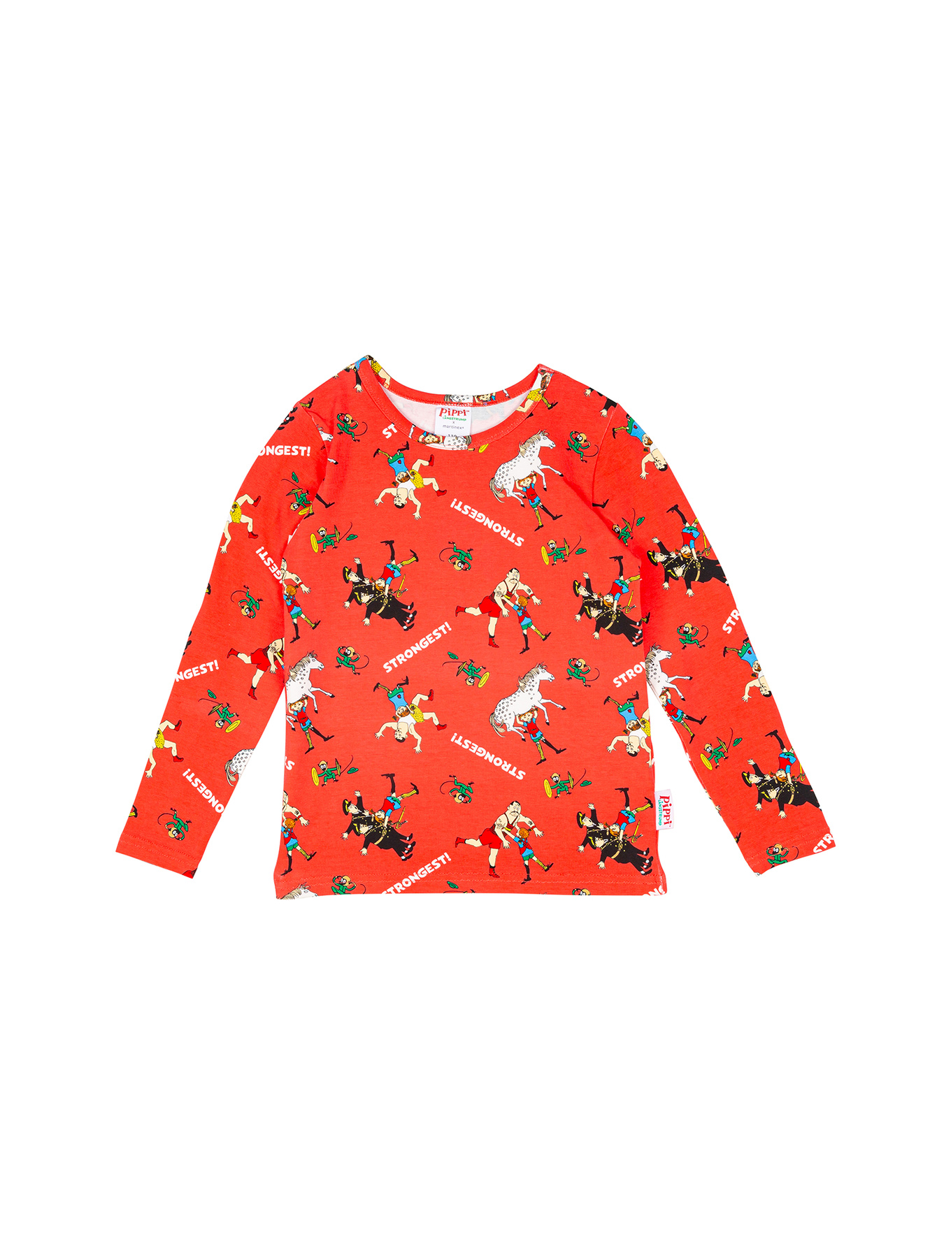 Buy Pippi Longstocking Red Sweater - Organic Cotton - Astrid Lindgren
