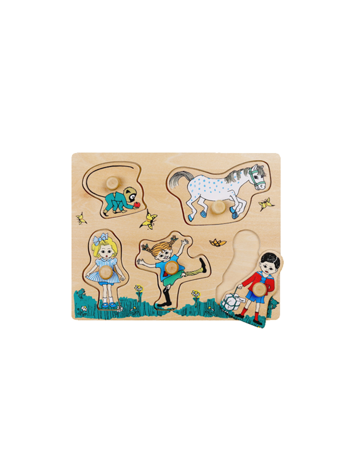 Buy Pippi Puzzle 5 Pieces for Learning and Play - Astrid Lindgren