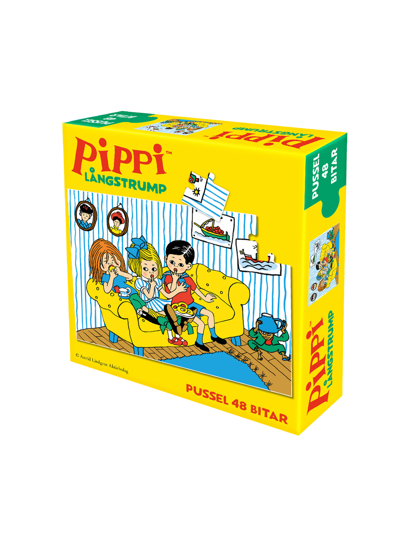 Buy Pippi Longstocking Mini Puzzle 48 Pieces - Colorful Fun - Astrid ...