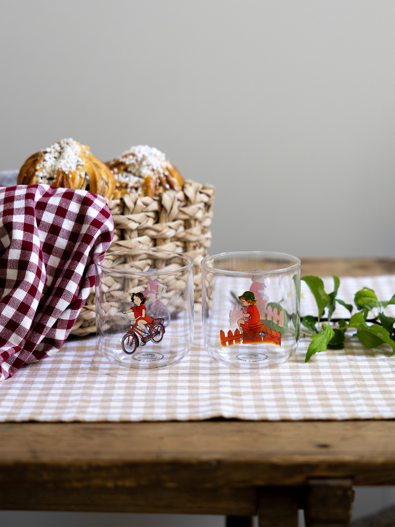 Buy Lotta 2-Pack Summer-Themed Drinking Glasses - Astrid Lindgren