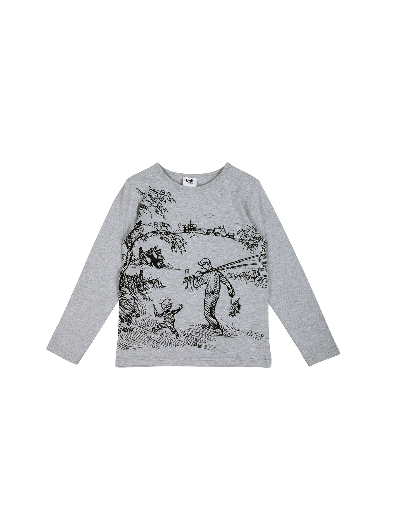 Kaufe Shirt Michel aus Lönneberga – Grau - Astrid Lindgren