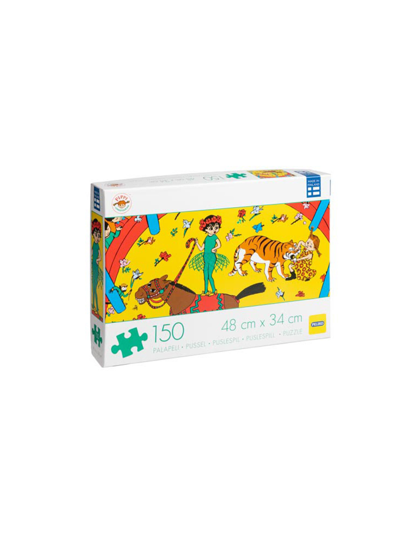 Buy Pippi Longstocking Puzzle Circus Theme – 150 Pieces - Astrid Lindgren