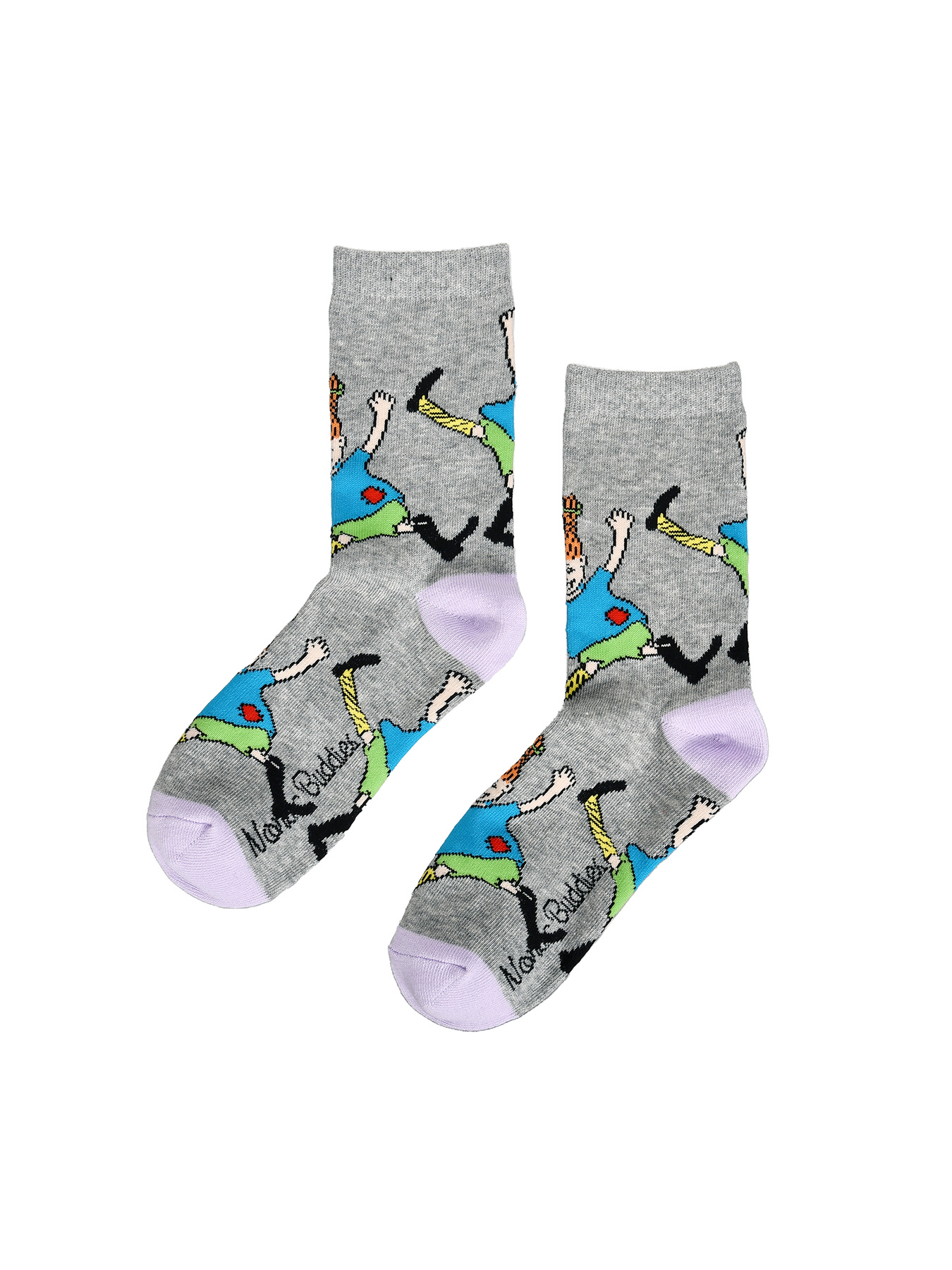 Kaufe Strümpfe Socken Pippi Tanzen Damen - Grau - Astrid Lindgren