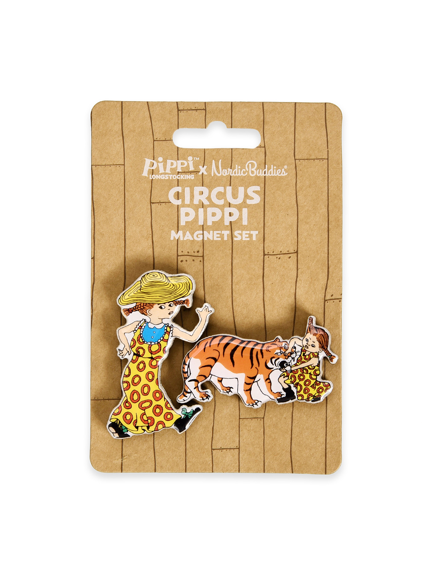 Buy Character Magnets Pippi at the Circus and Tiger – 2-pack - Astrid ...
