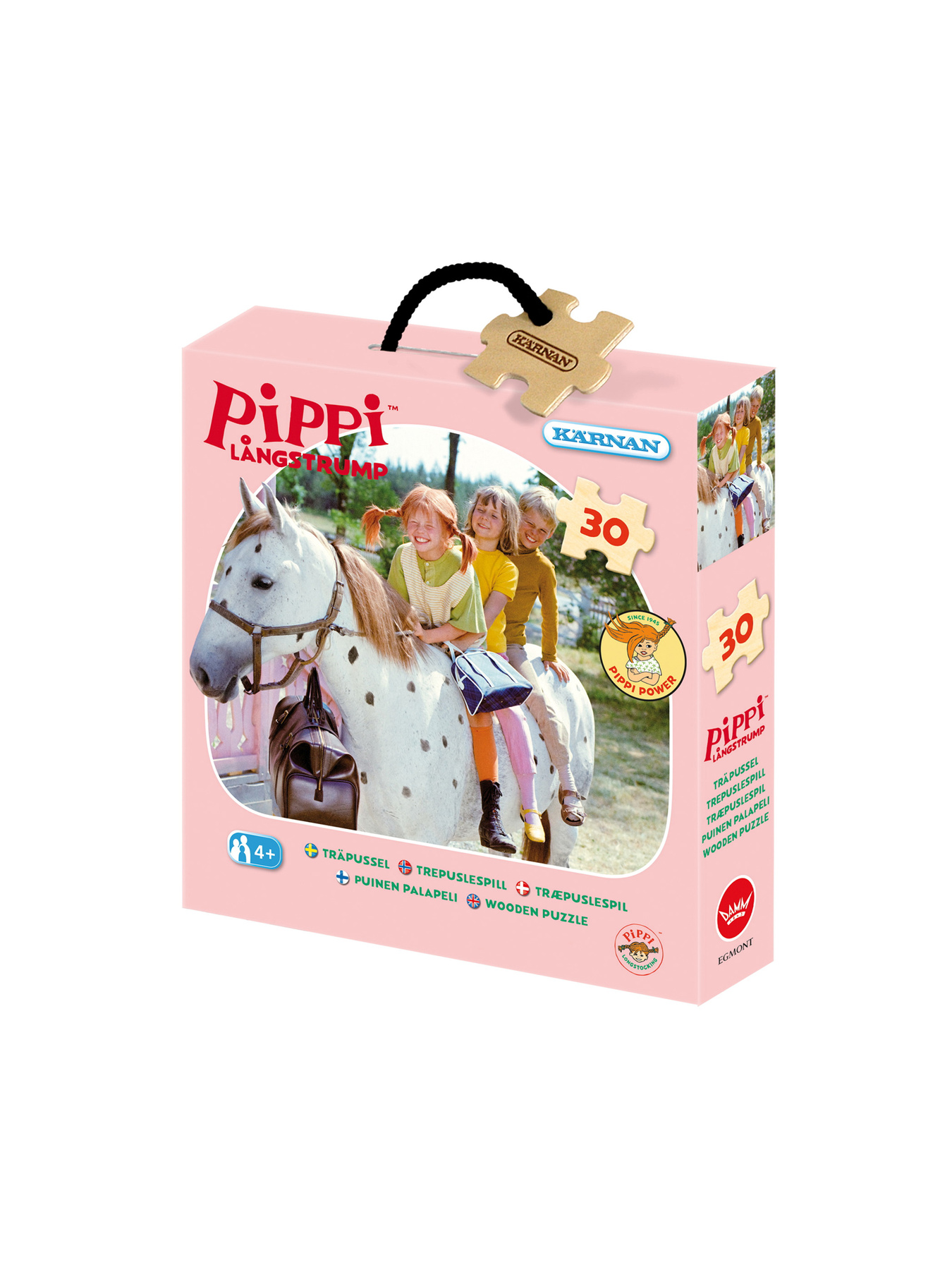Buy Puzzle Pippi Longstocking - 30 pieces - Astrid Lindgren