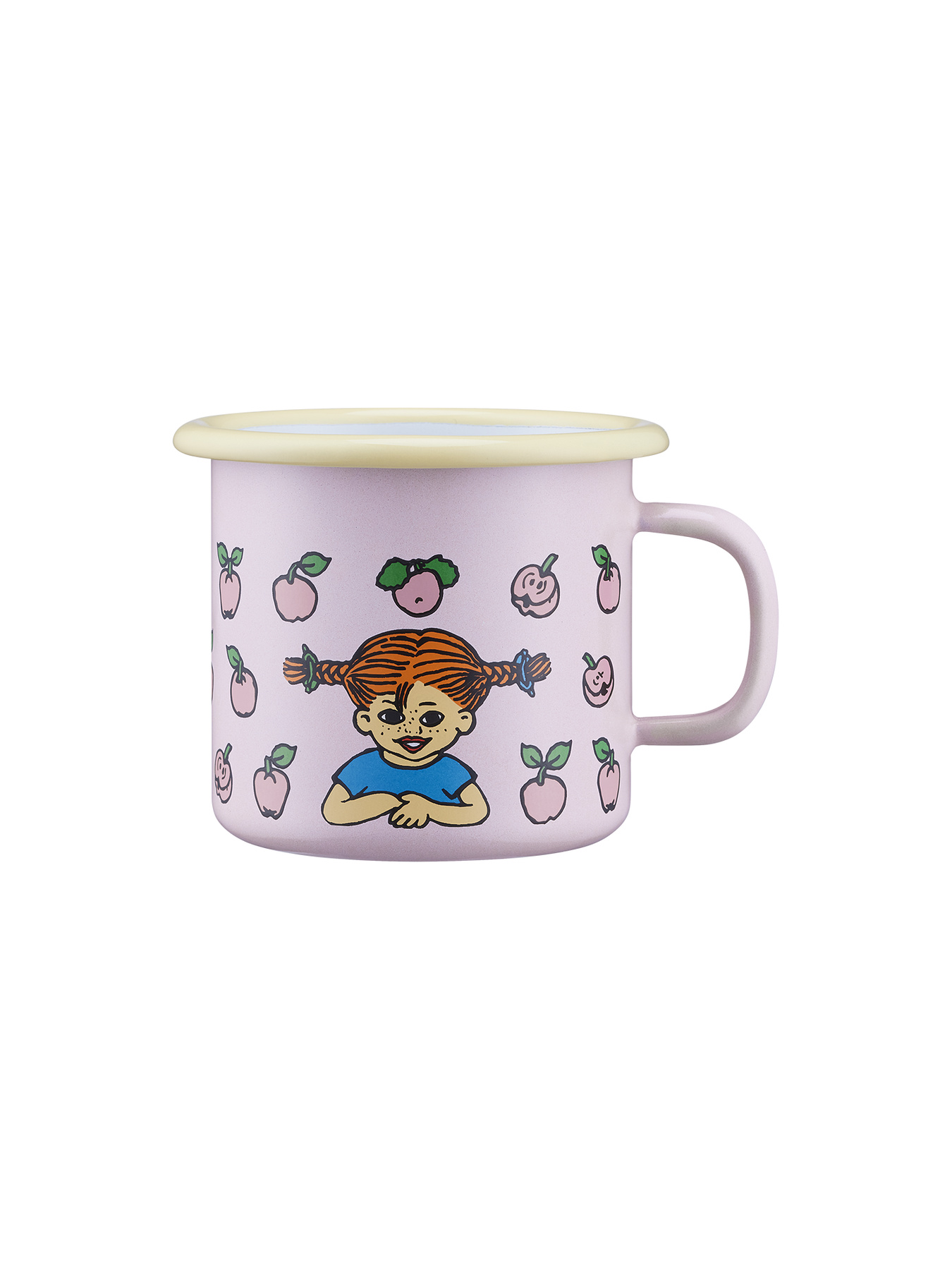 Buy Pippi Longstocking Enamel Mug Fruits Purple - 0,25l - Astrid Lindgren