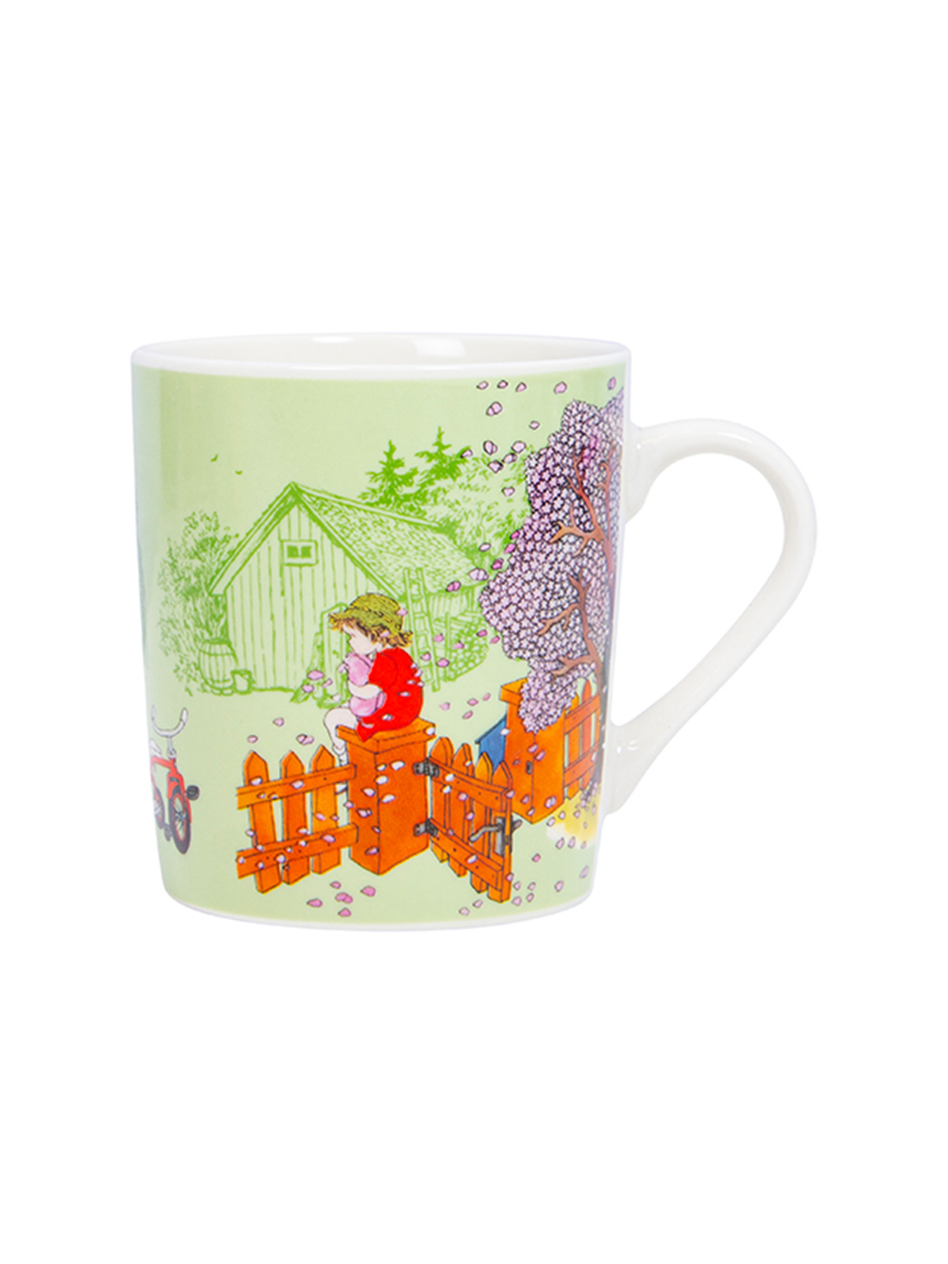 Buy Mug Lotta on Troublemakerstreet 260 ml- Green - Astrid Lindgren