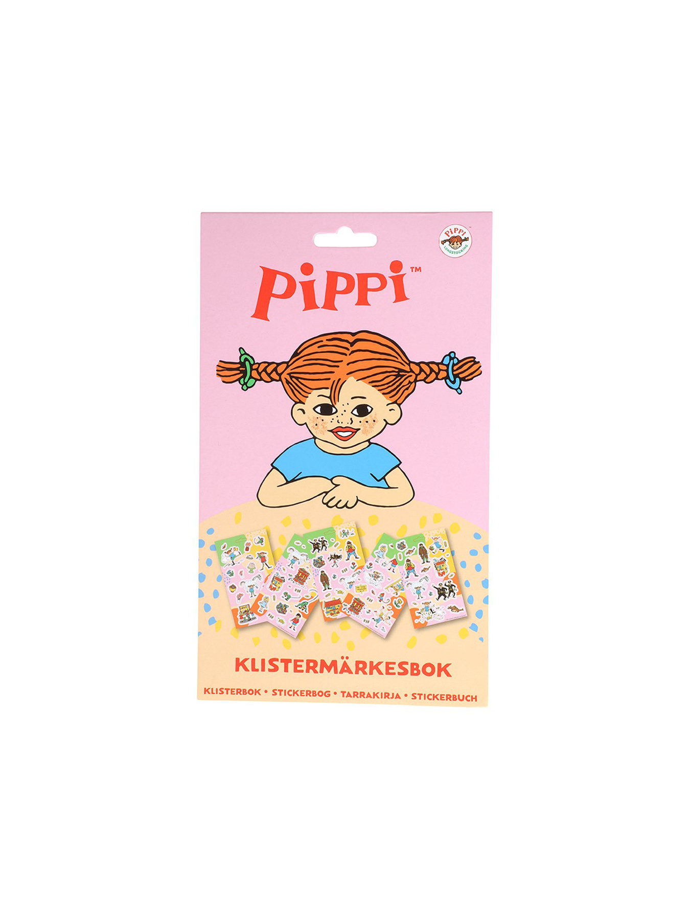 Buy Sticker book Pippi Longstocking - 12pages - Astrid Lindgren