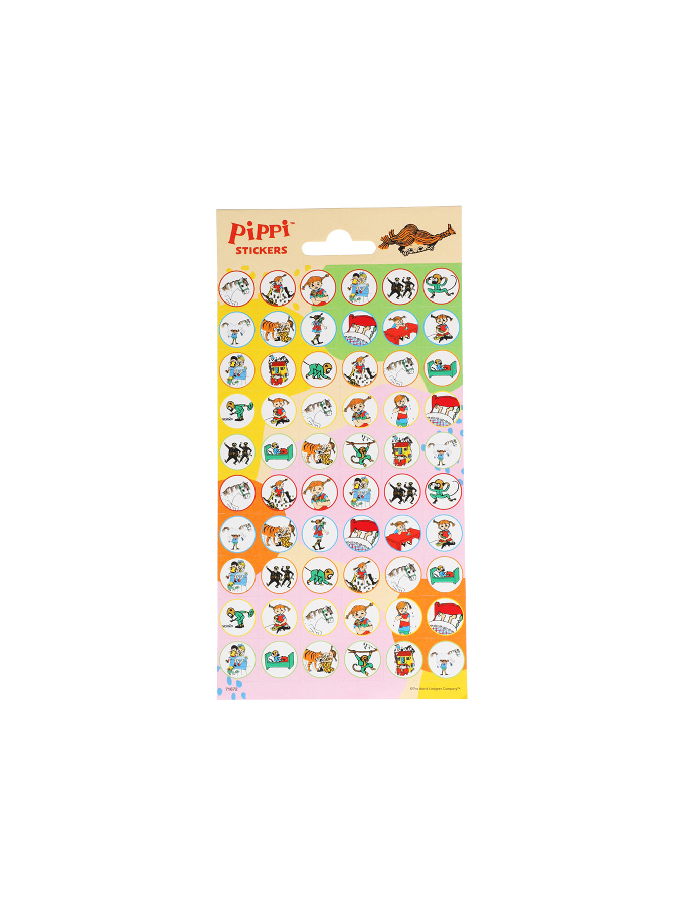 Buy Pippi Longstocking and her Friends Sheet with Stickers - Astrid ...