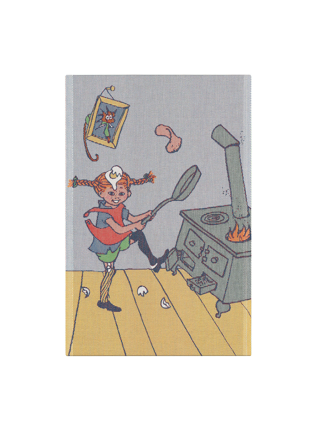 Köp Pippi Handduk 40x60 cm från Ekelunds Linneväveri – Ekologisk Bomull ...