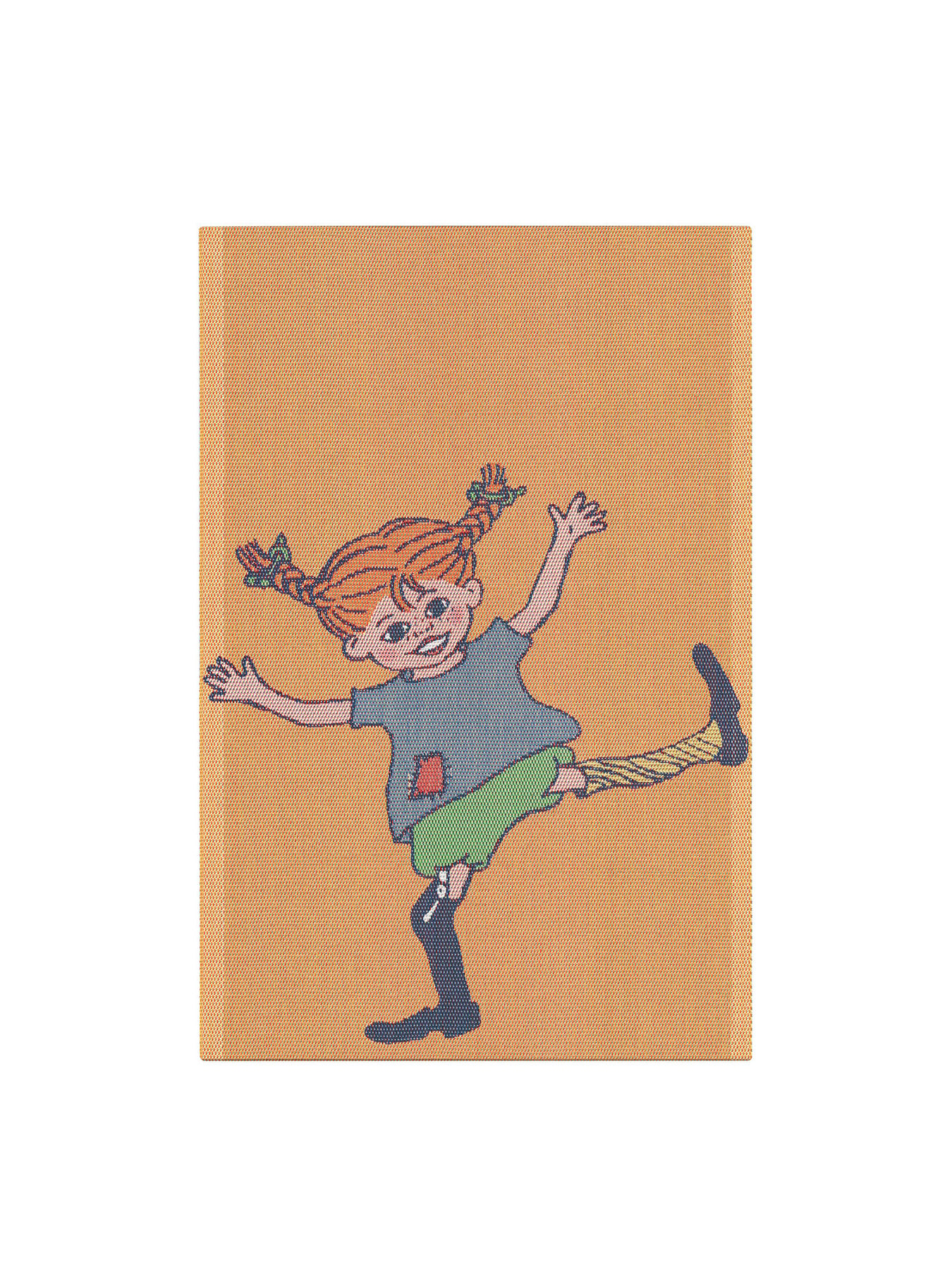 Köp Pippi Handduk 40x60 cm från Ekelunds Linneväveri – Ekologisk Bomull ...