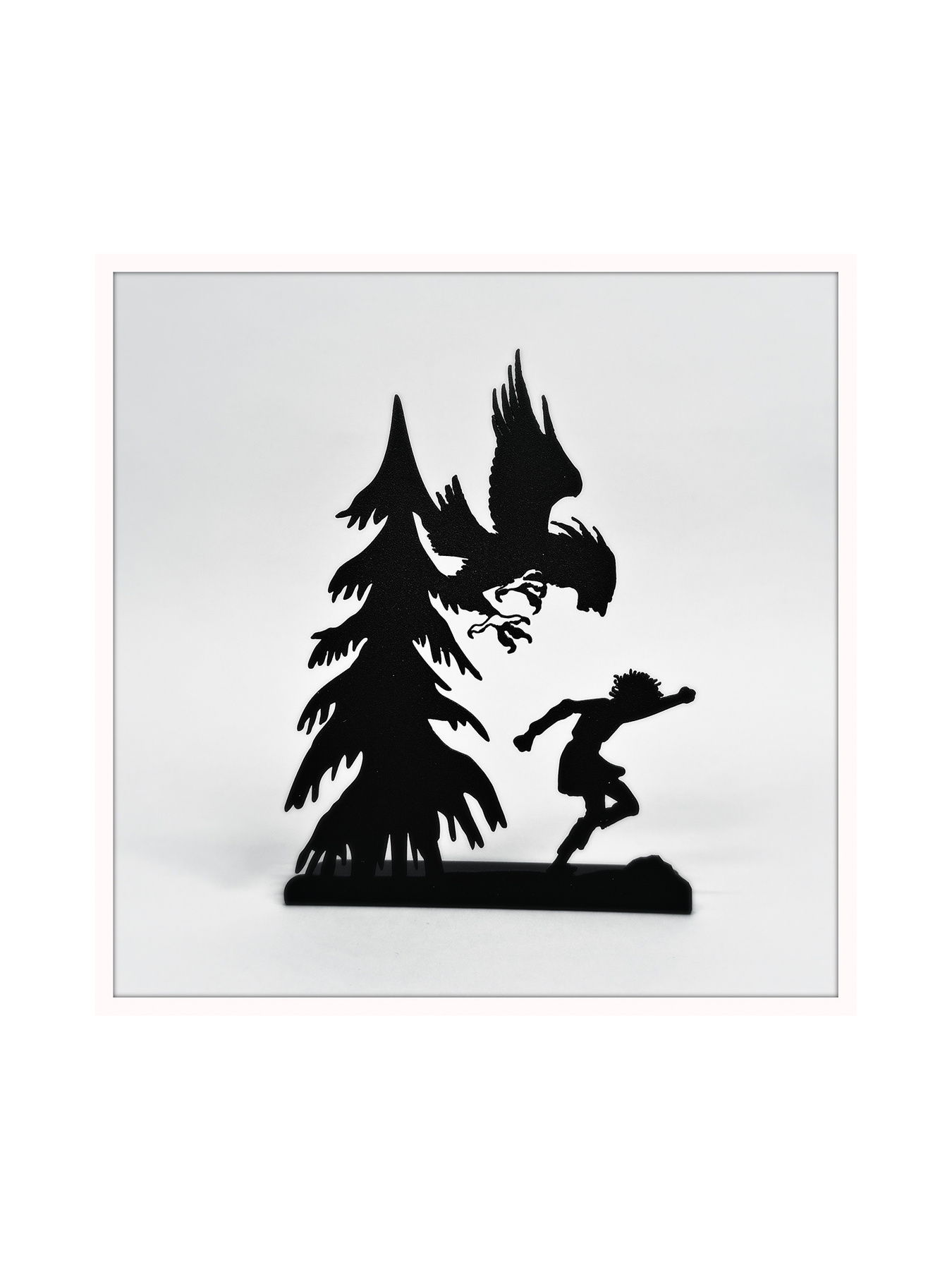 Buy Ronja, the Robber's Daughter Metal Silhouette – Black - Astrid Lindgren