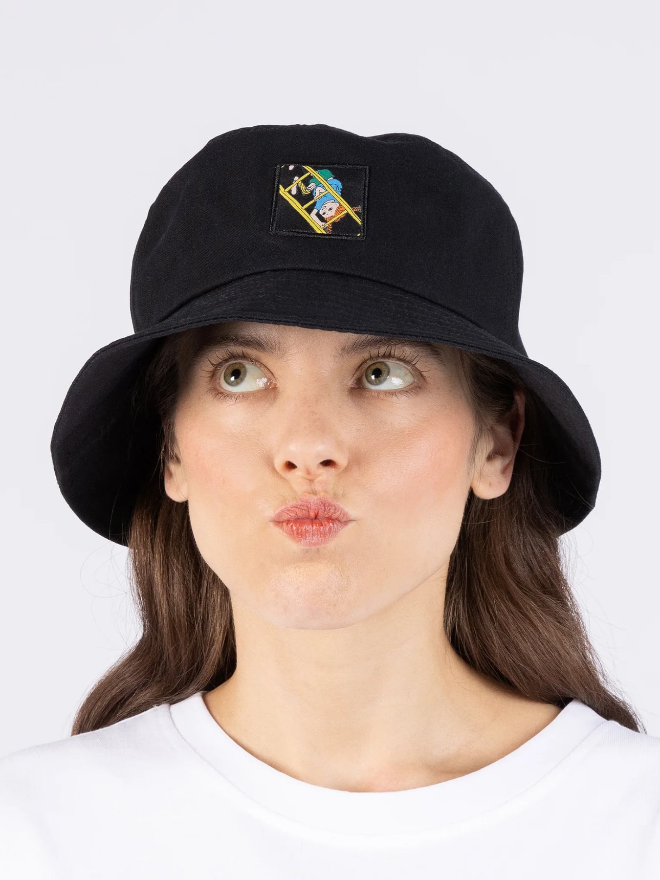 Buy Bucket hat Pippi Longstocking Black - Adult - Astrid Lindgren