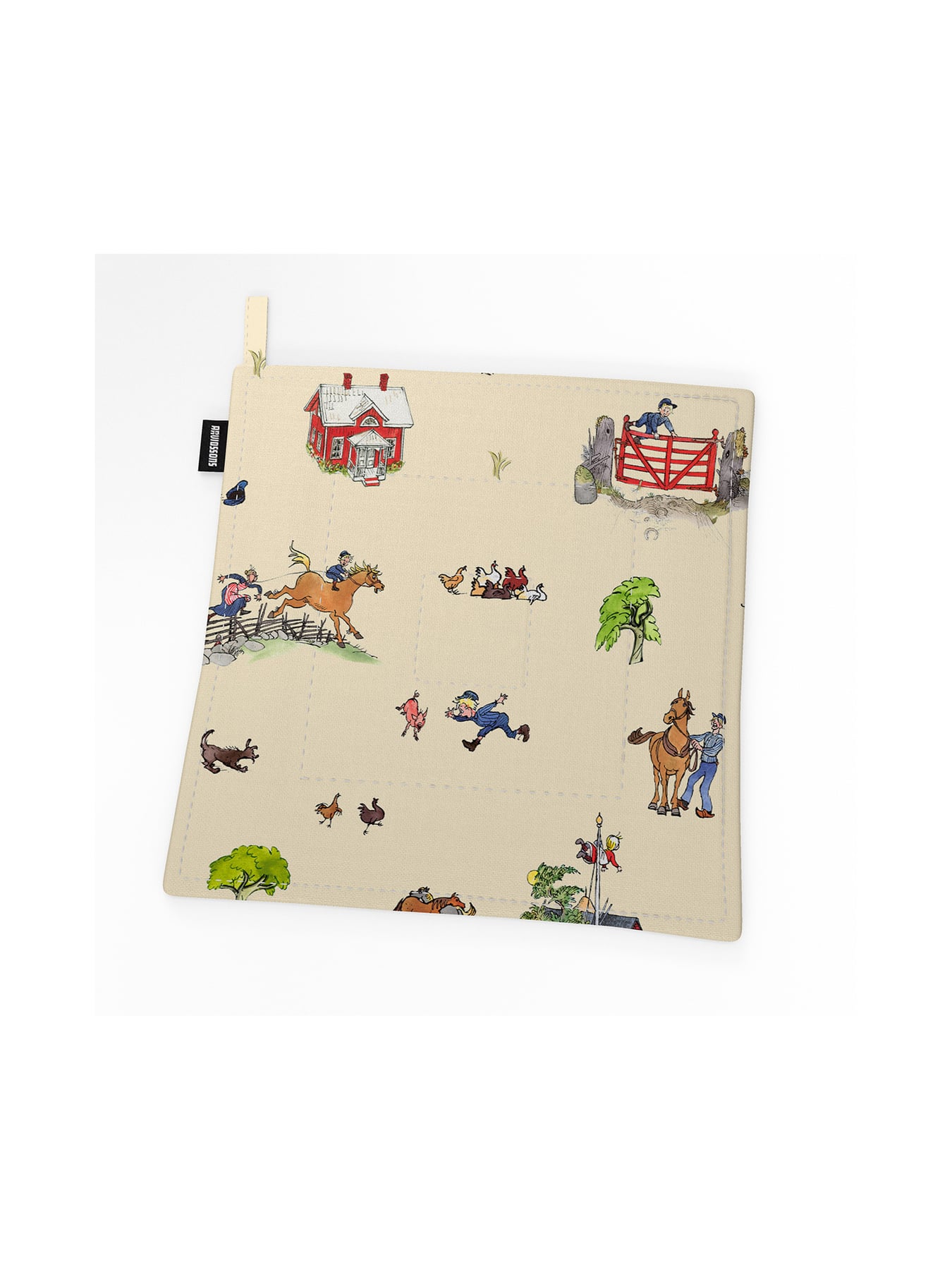 Buy Pot holder Emil in Lönneberga - Beige - Astrid Lindgren