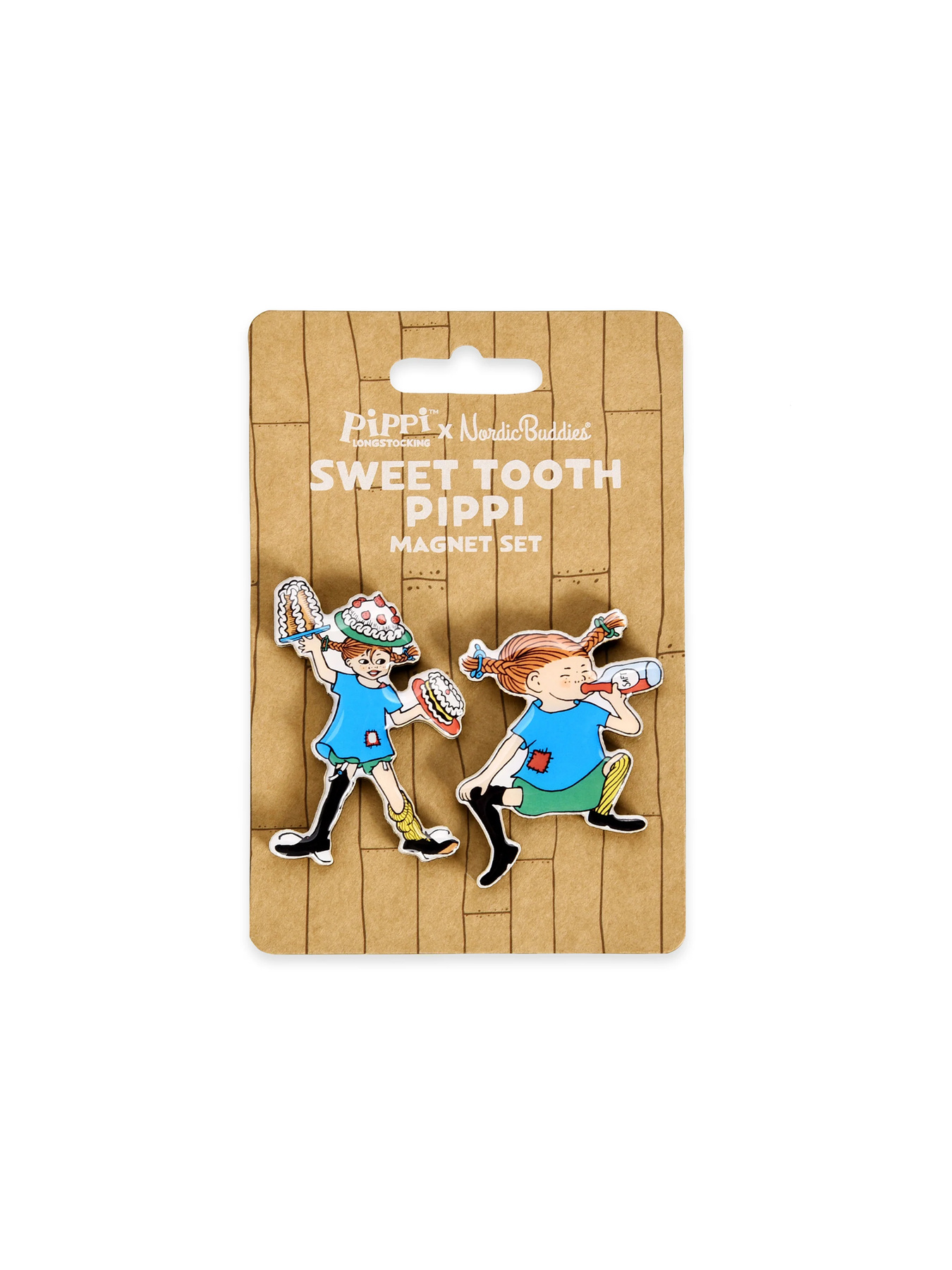Buy Character Magnets Pippi sweet tooth – 2-pack - Astrid Lindgren