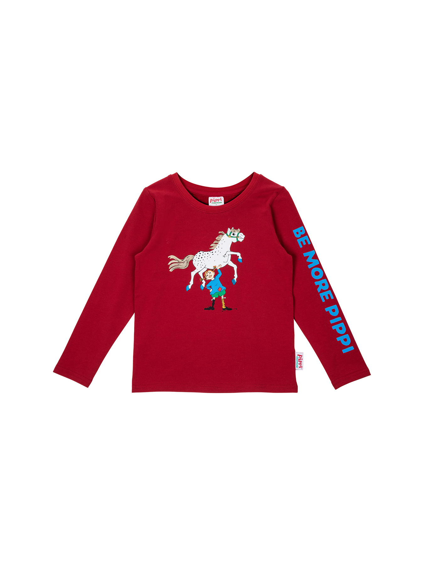 Buy Pippi Longstocking shirt - red - Astrid Lindgren