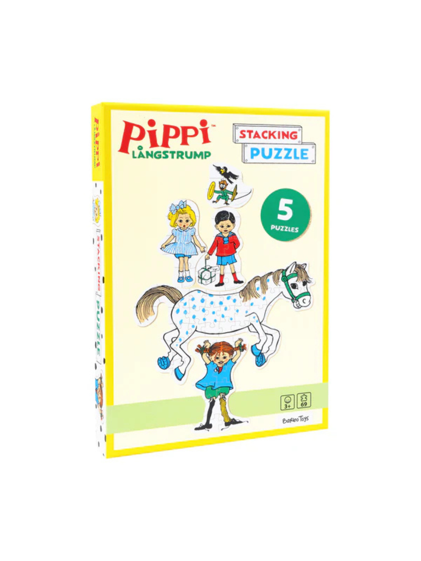 Kaufe Puzzle-Set Pippi Langstrumpf – 69 Teile - Astrid Lindgren