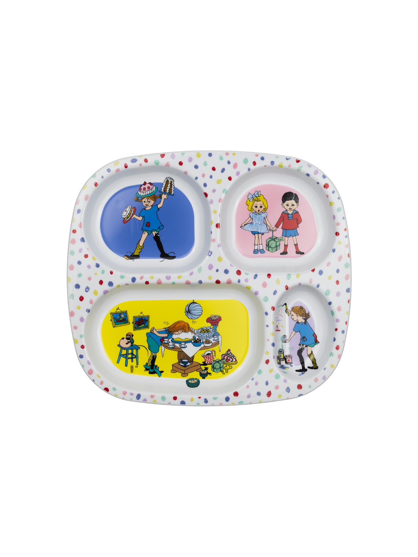 Köp Facktallrik Pippi Långstrump - Astrid Lindgren