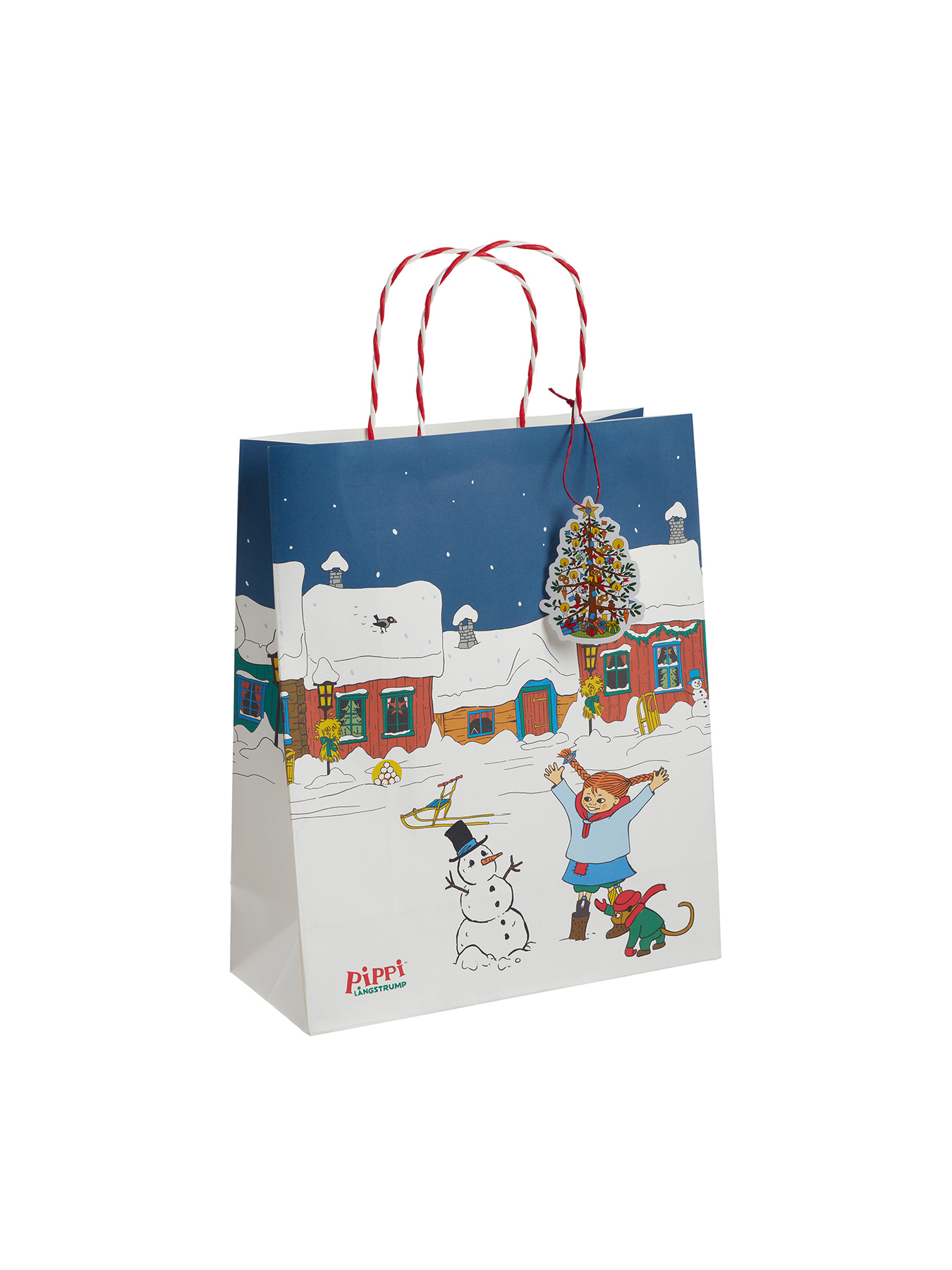 Buy Gift bag Pippi Longstocking, large - Dark blue - Astrid Lindgren
