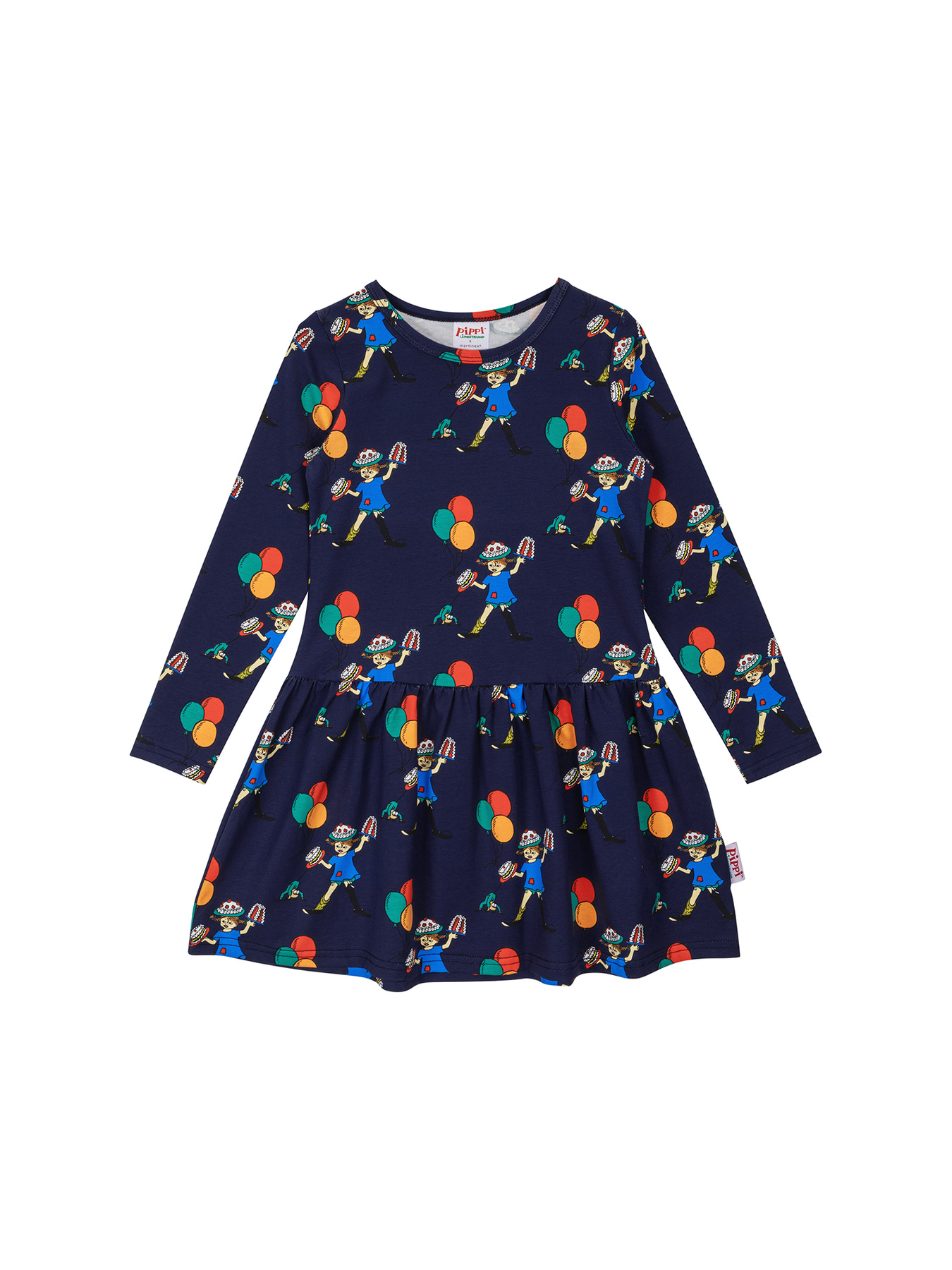 Buy Pippi Longstocking dress - Blue - Astrid Lindgren
