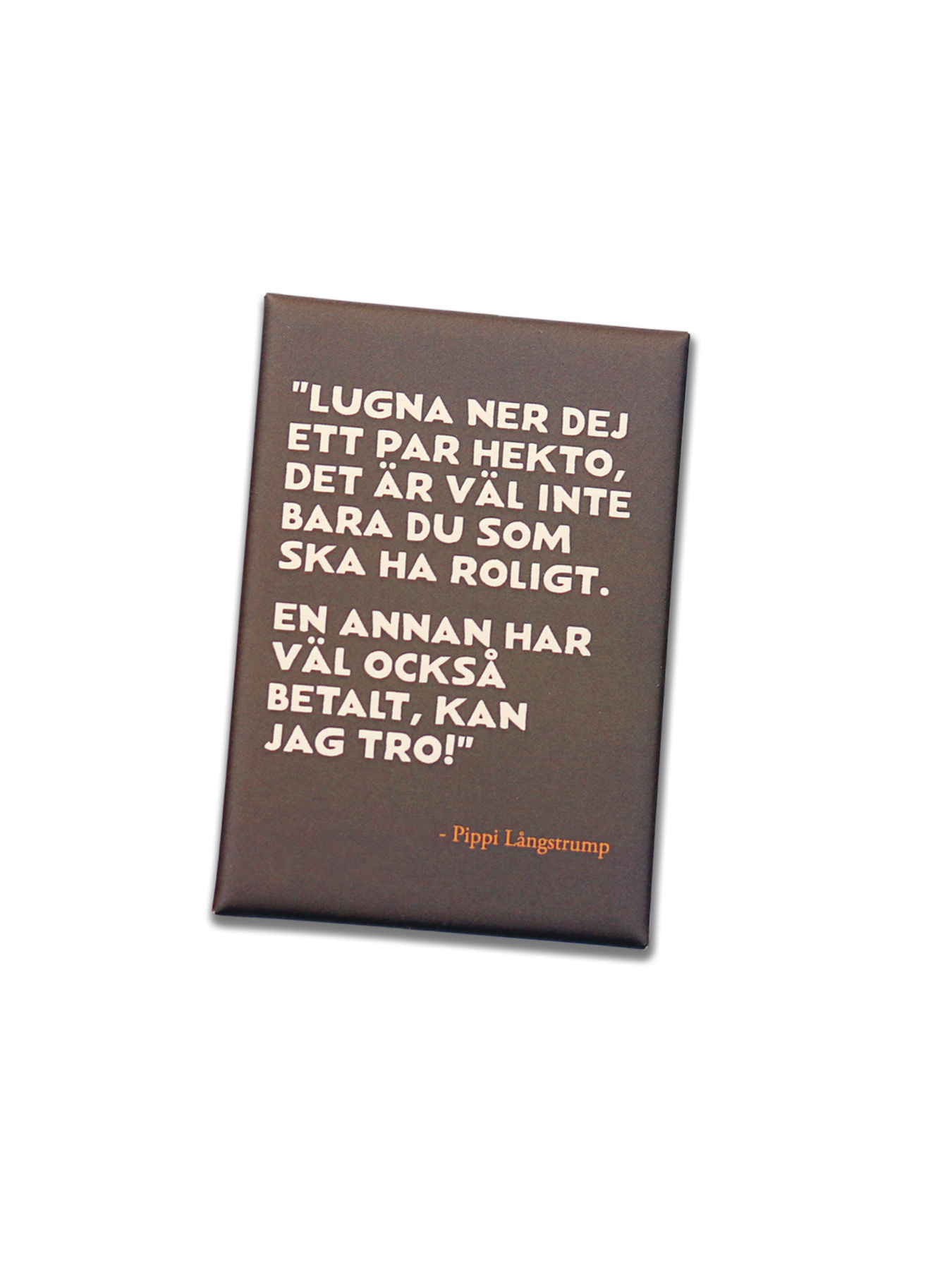 Buy Magnet Pippi Longstocking with Swedish Quote "Ett par Hekto ...