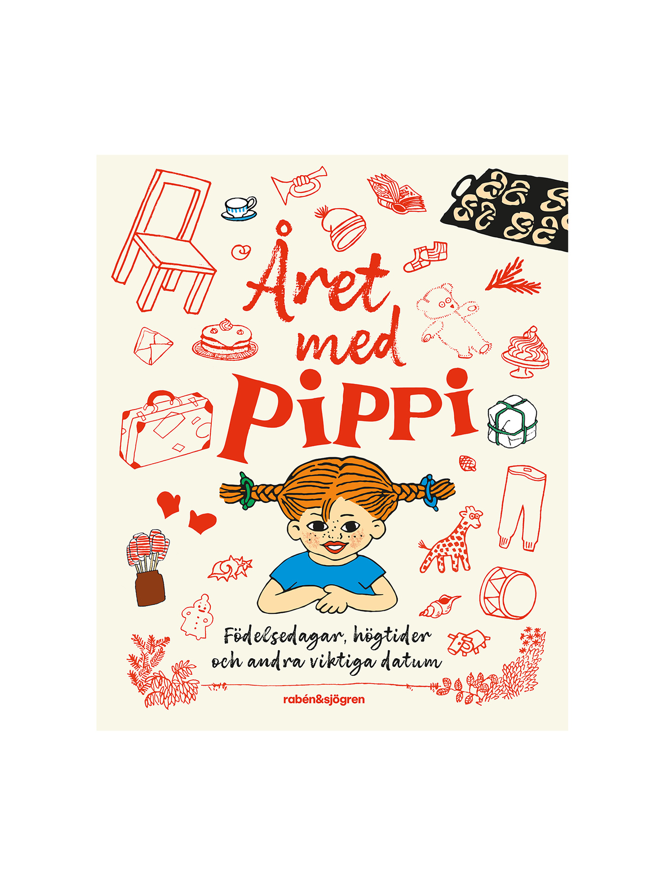 Buy the book Året med Pippi - In Swedish - Astrid Lindgren