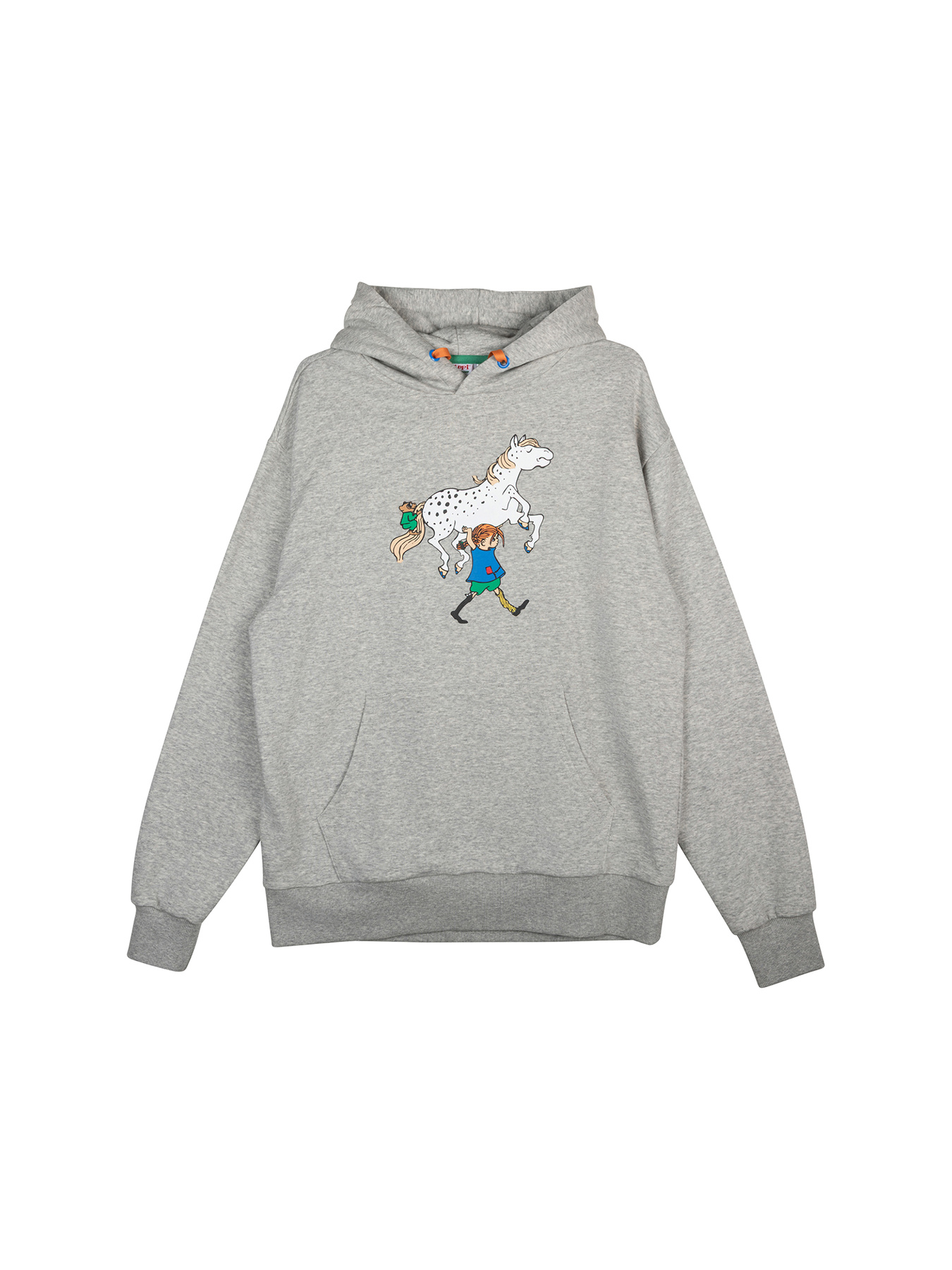 Kaufe Hoodie Pippi Langstrumpf Grau – Erwachsene - Astrid Lindgren