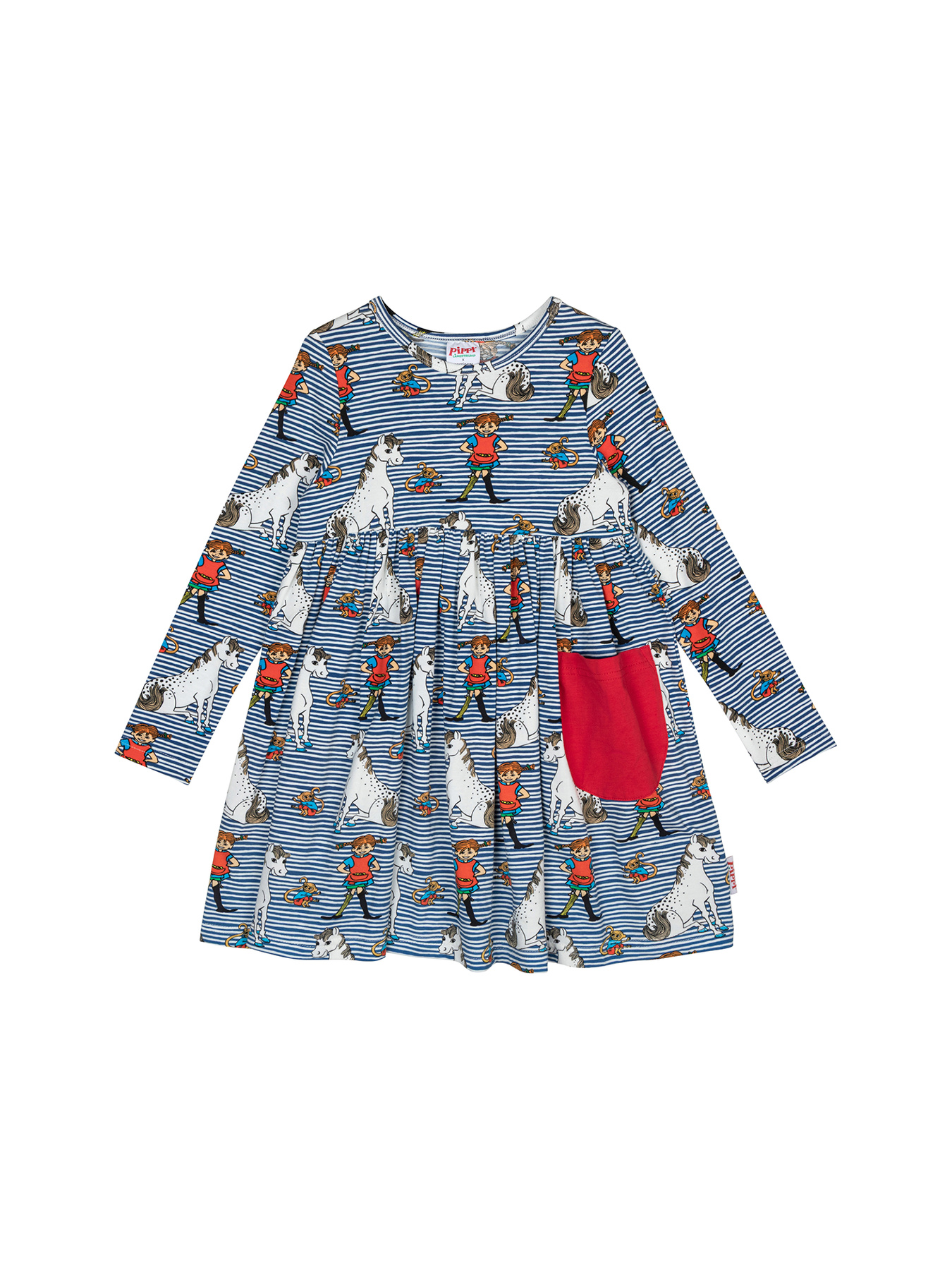 Buy Dress Pippi Longstocking - Blue - Astrid Lindgren