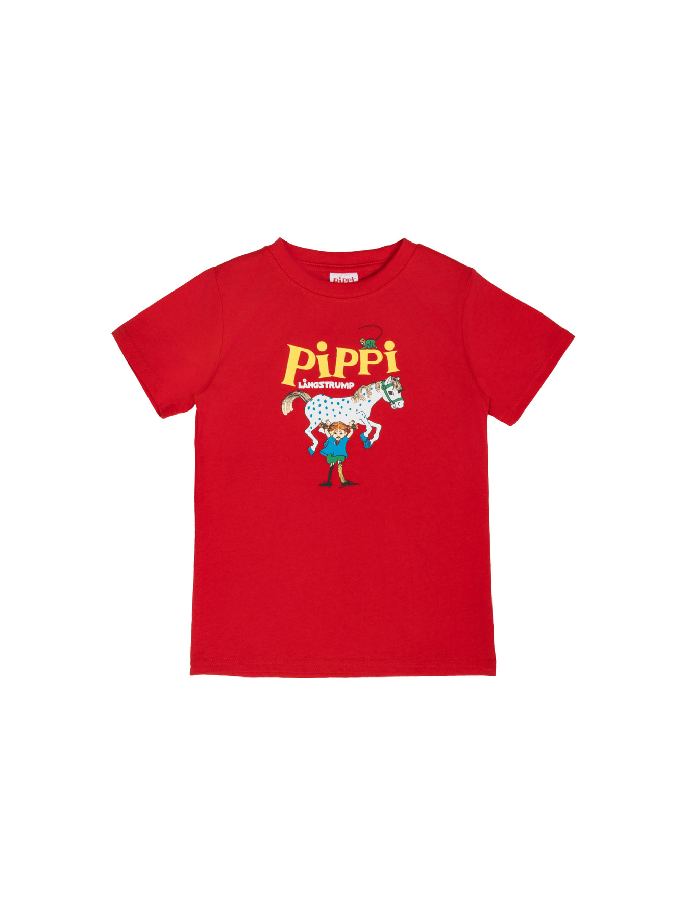 Buy T-shirt Pippi Longstocking - Red - Astrid Lindgren