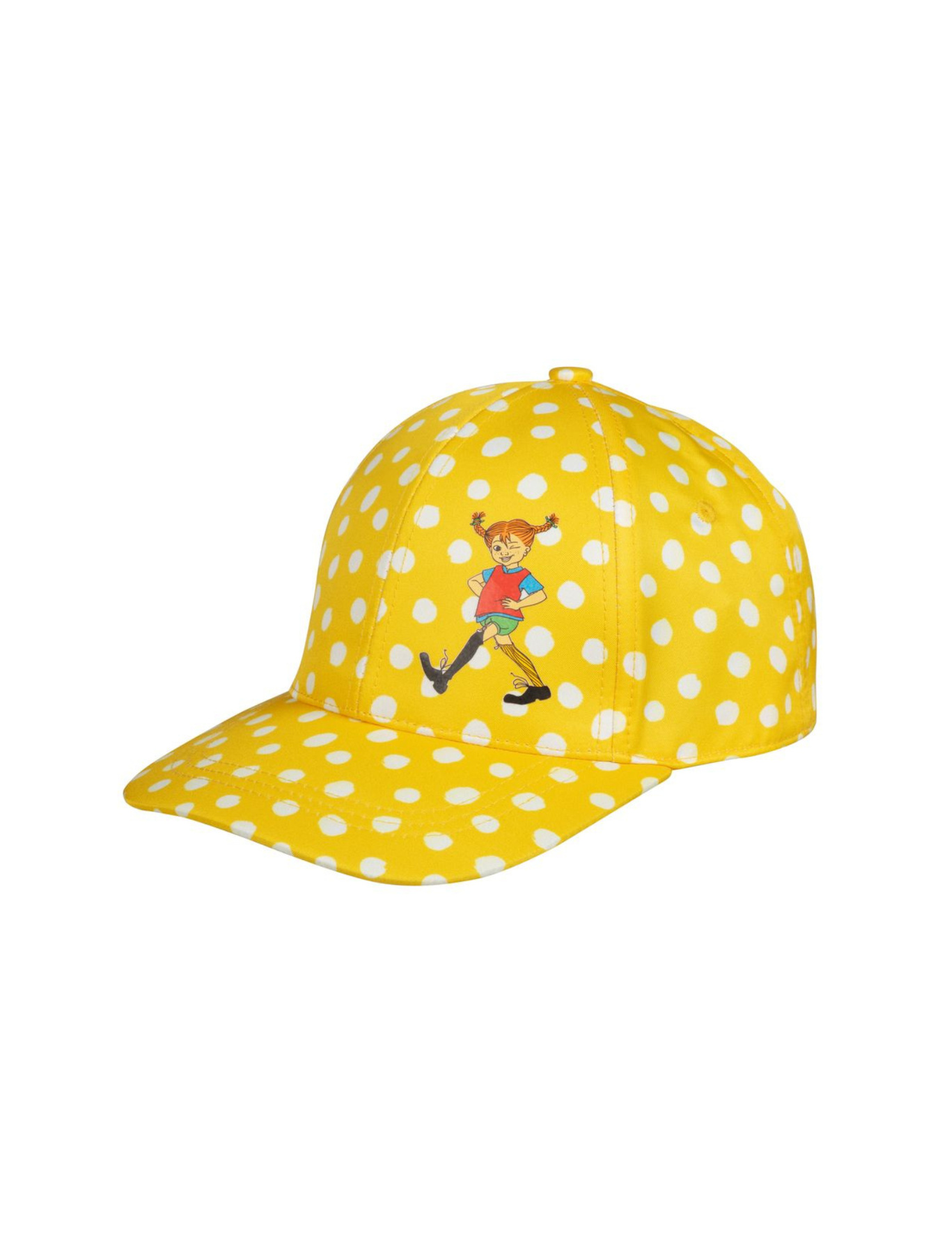 Buy Kids cap speckled Pippi Longstocking - Yellow - Astrid Lindgren
