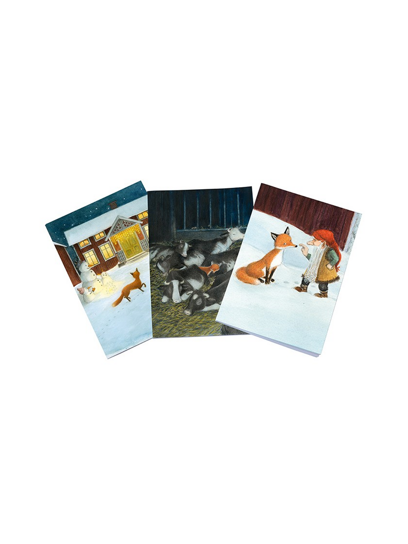 Buy A5 Fox and Santa Notebook 3-Pack with Illustrations - Astrid Lindgren